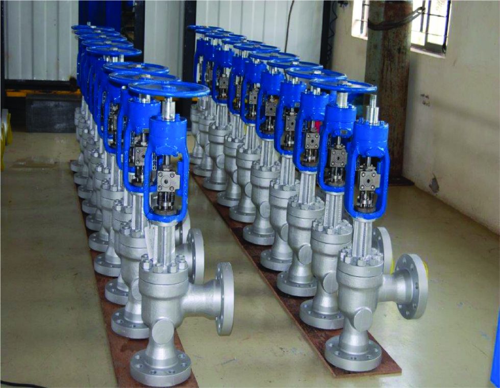 Angle Design Control Choke Valves - SGQ